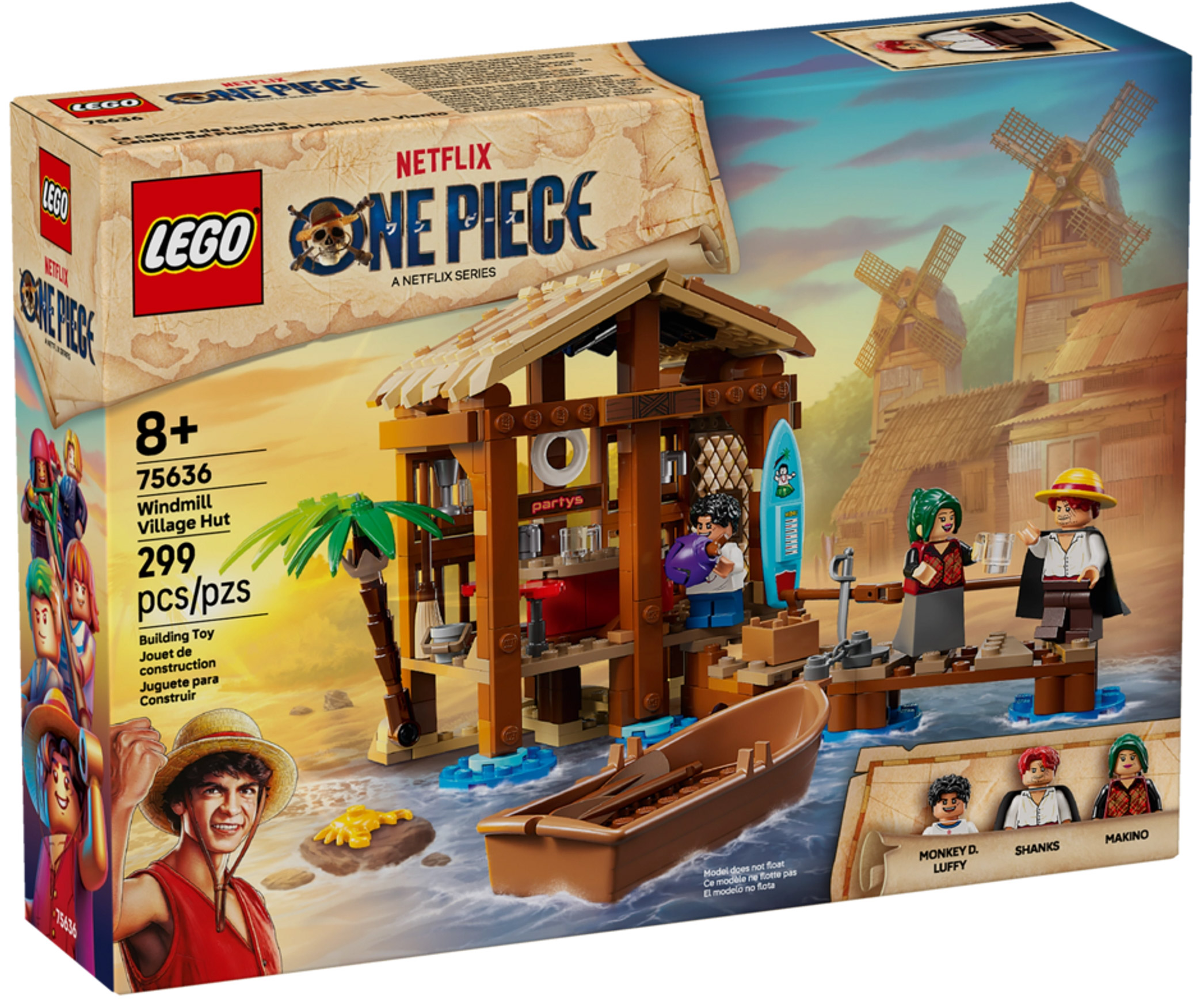 LEGO One Piece 75636 pas cher, Le bar du village de Fuchsia