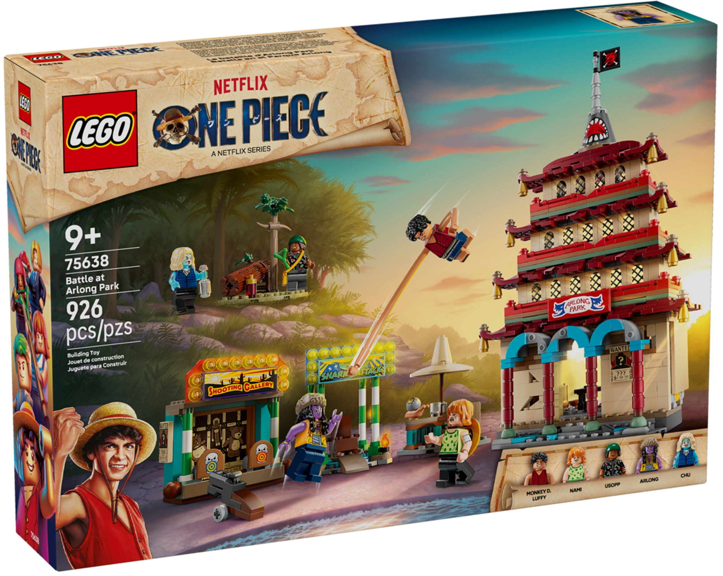 LEGO One Piece 75638 pas cher, La bataille d’Arlong Park