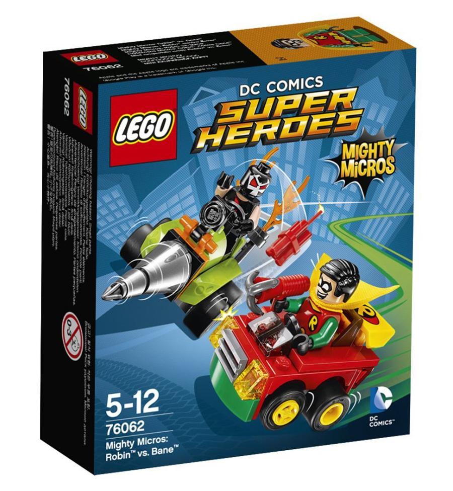 LEGO DC Comics 76062 pas cher, Robin contre Bane