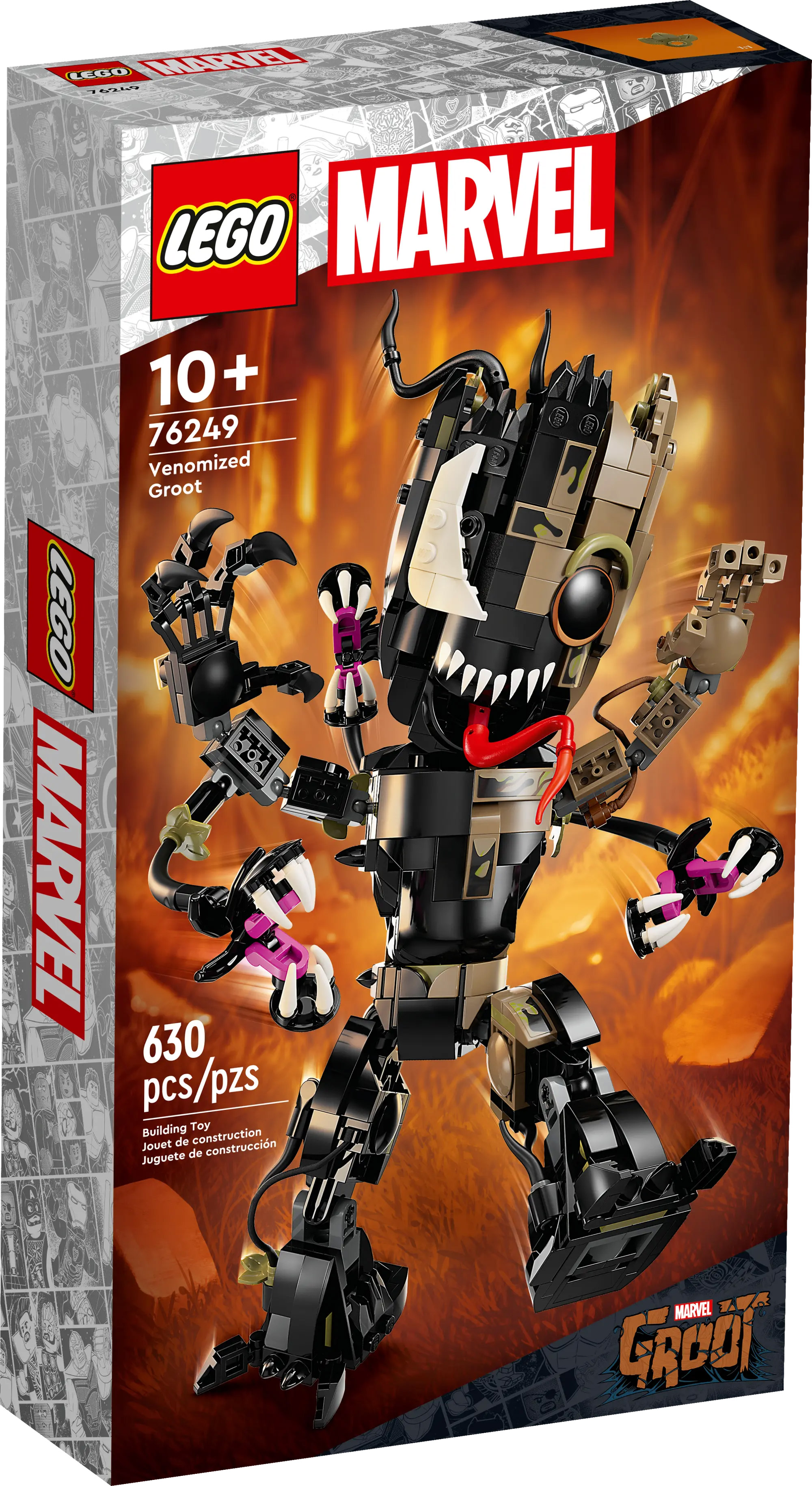 LEGO Marvel 76249 pas cher, Groot Venomisé