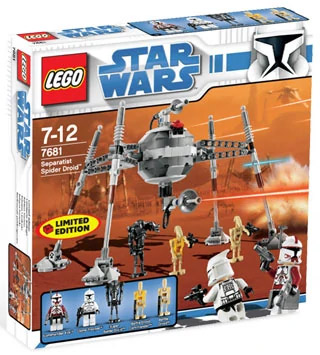LEGO Star Wars 7681 pas cher, Separatist Spider Droid