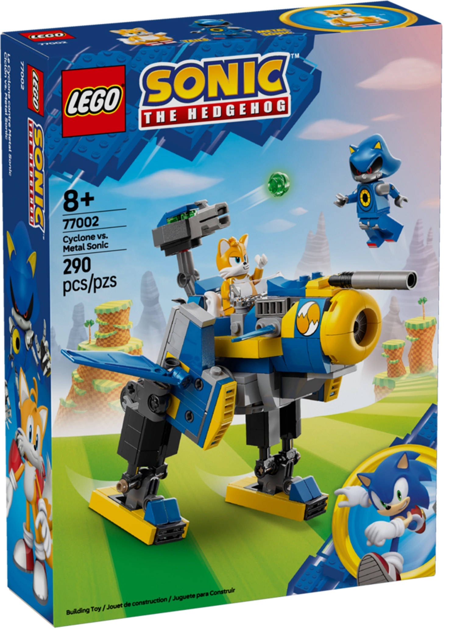 LEGO Sonic The Hedgehog 77002 pas cher, Cyclone contre Metal Sonic