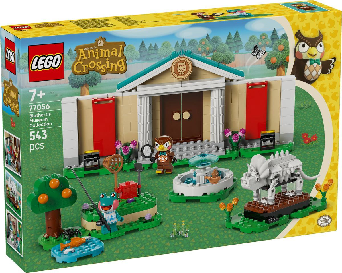 LEGO Animal Crossing 77056 pas cher, Les collections du musée de Thibou