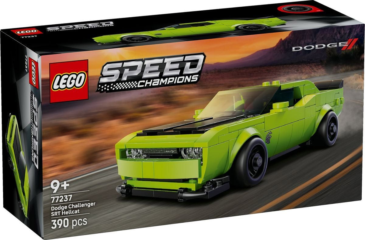 LEGO Speed Champions 77237 pas cher, Voiture de sport Dodge Challenger SRT Hellcat