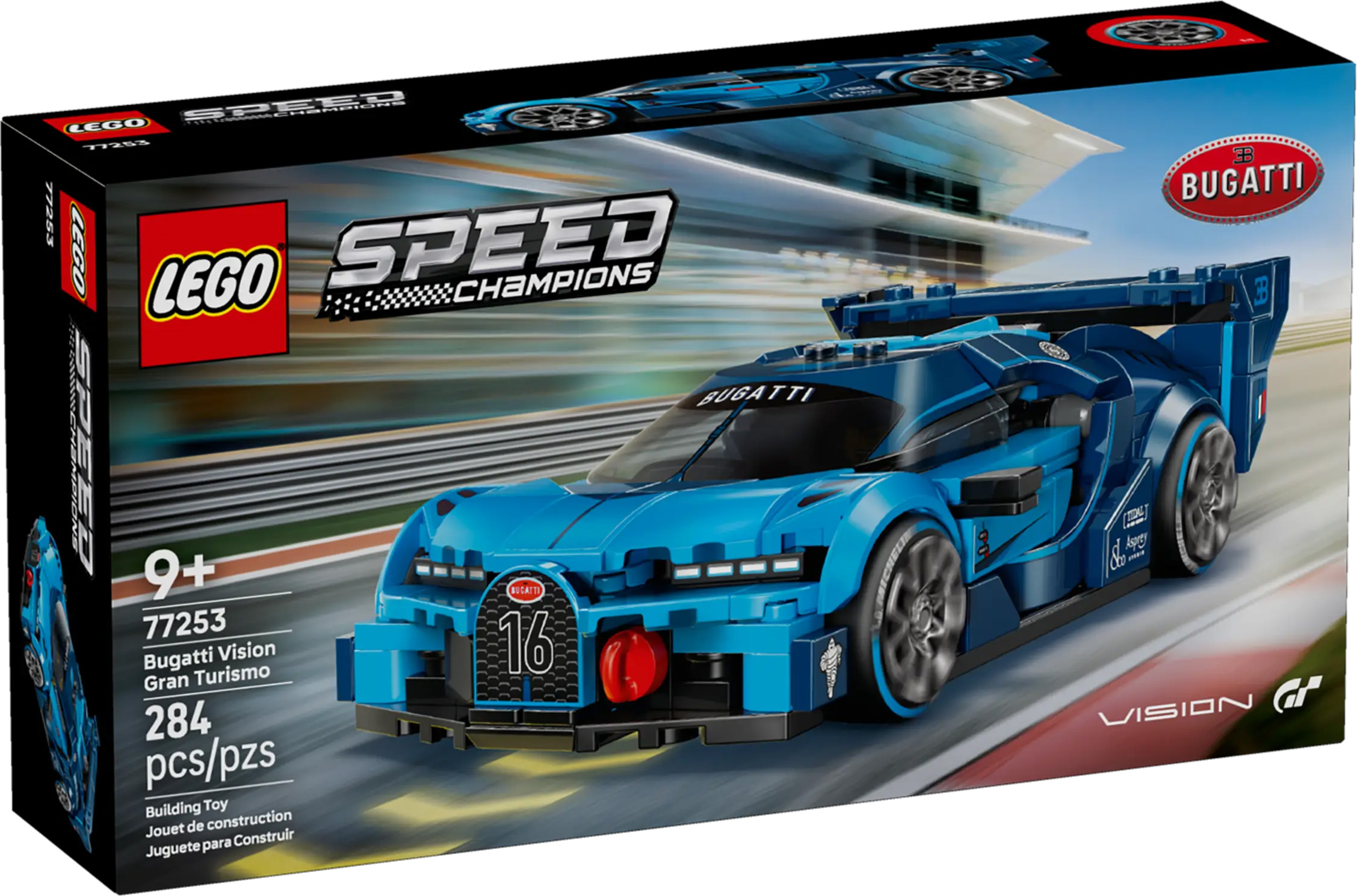 LEGO Speed Champions 77253 pas cher, Hypercar Bugatti Vision GT