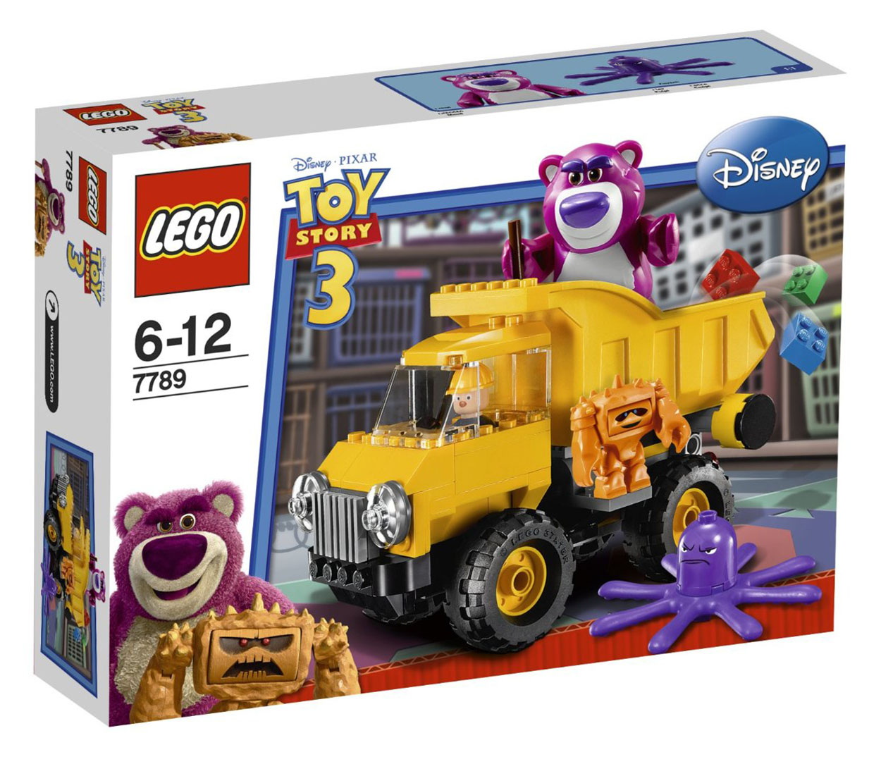 LEGO Toy Story 7789 pas cher, Le camion-benne de Lotso