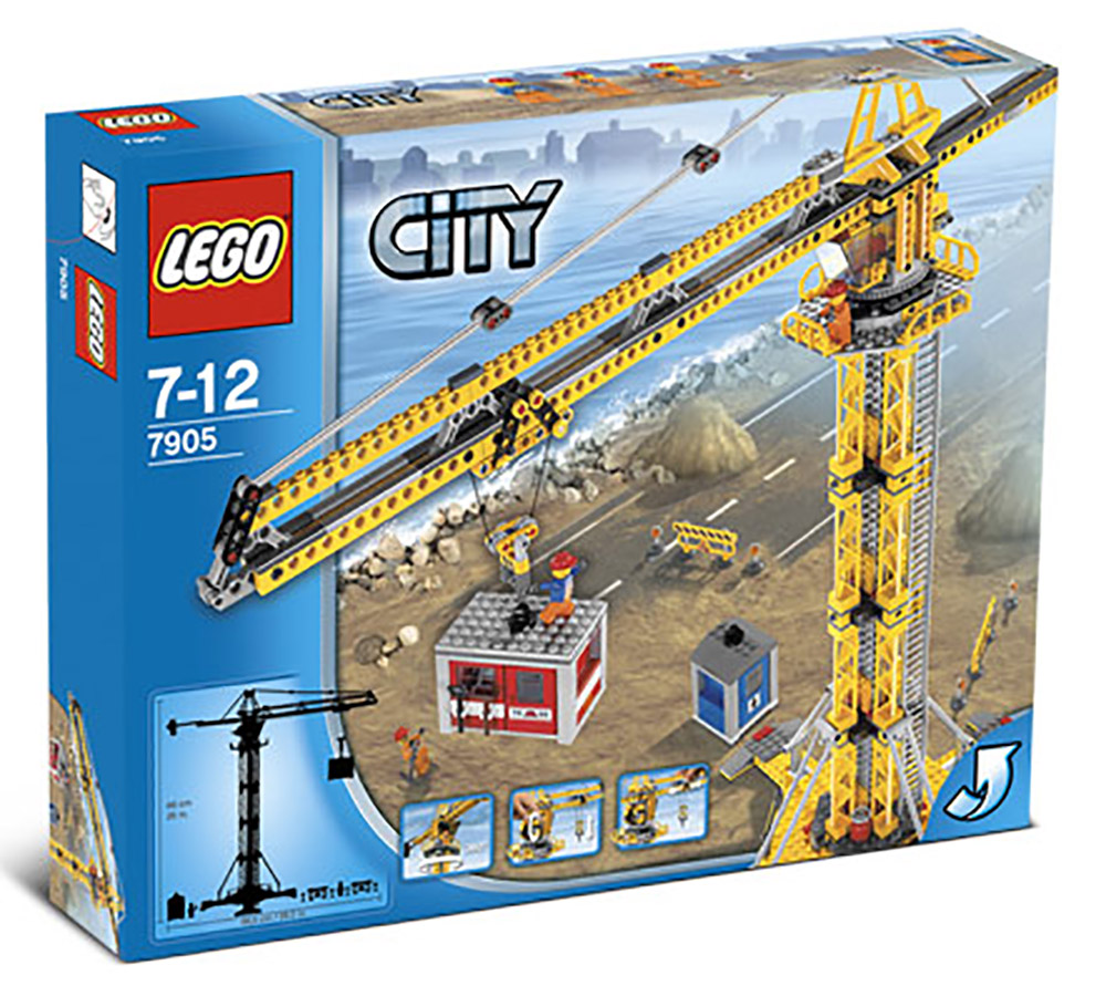 LEGO City 7905 pas cher, La grue
