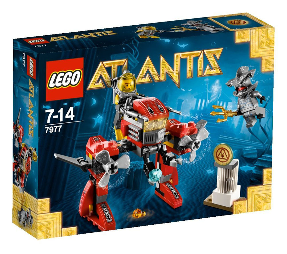 LEGO Atlantis 7977 pas cher, Le robot des profondeurs