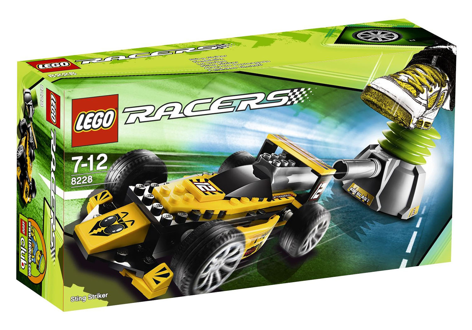 LEGO Racers 8228 pas cher, La Guêpe
