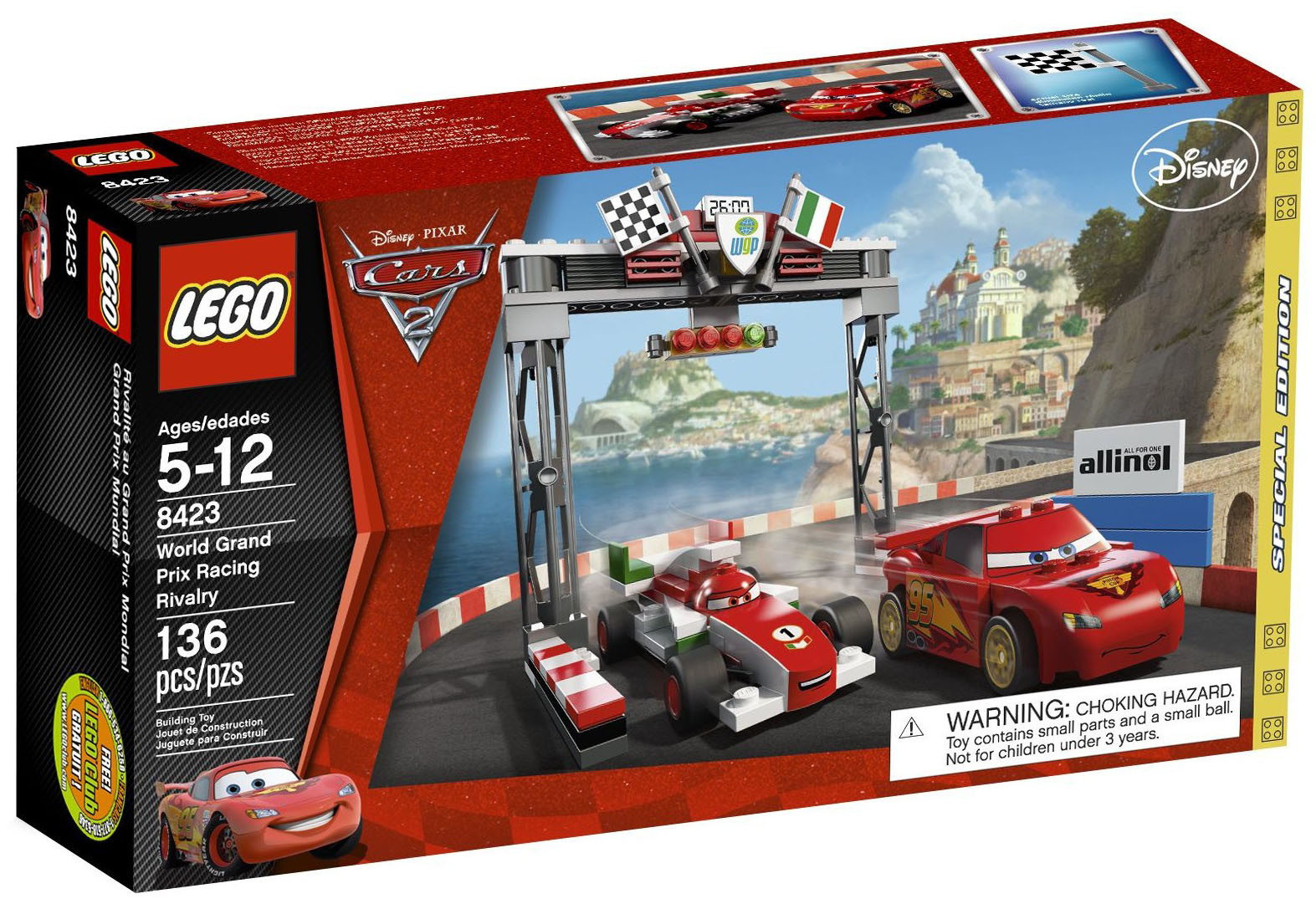 LEGO Cars 8423 pas cher, World Grand Prix