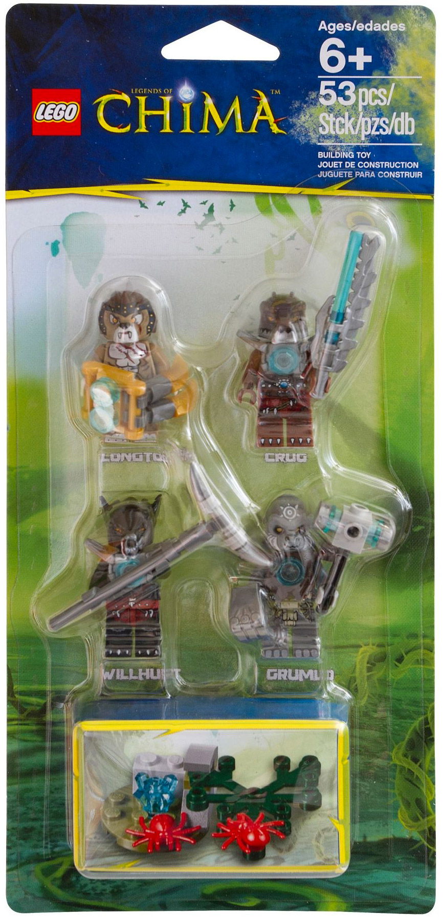 LEGO Chima 850910 pas cher, Ensemble de figurines et d'accessoires ...
