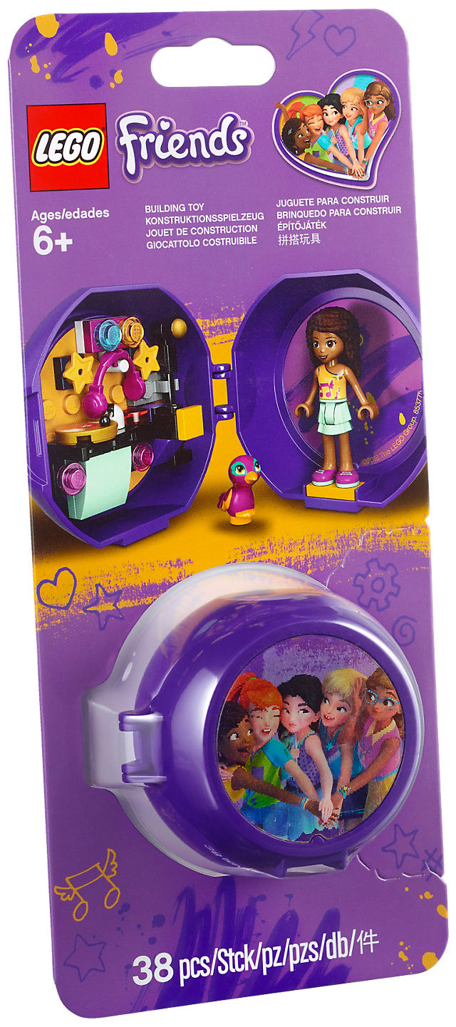 LEGO Friends 853775 pas cher, Capsule DJ d'Andréa