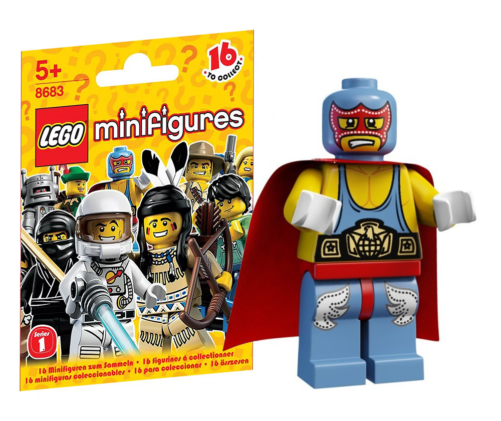 LEGO Minifigures 8683-10 pas cher, Série 1 - Le catcheur