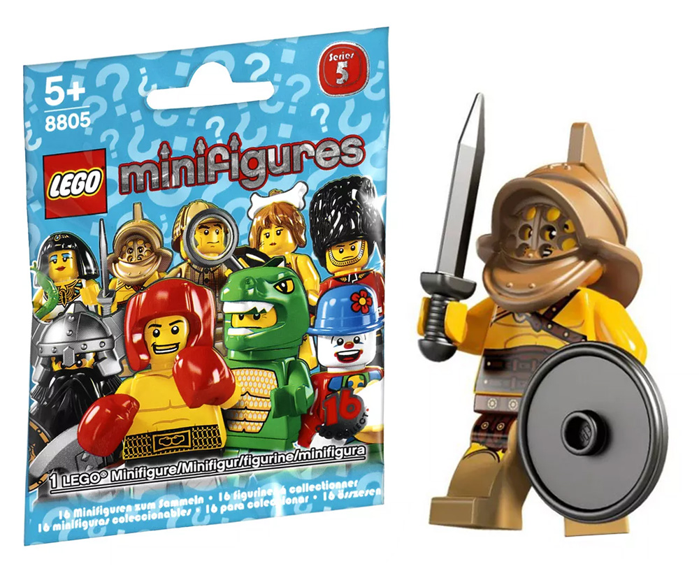 LEGO Minifigures 8805-02 pas cher, Série 5 - Le gladiateur