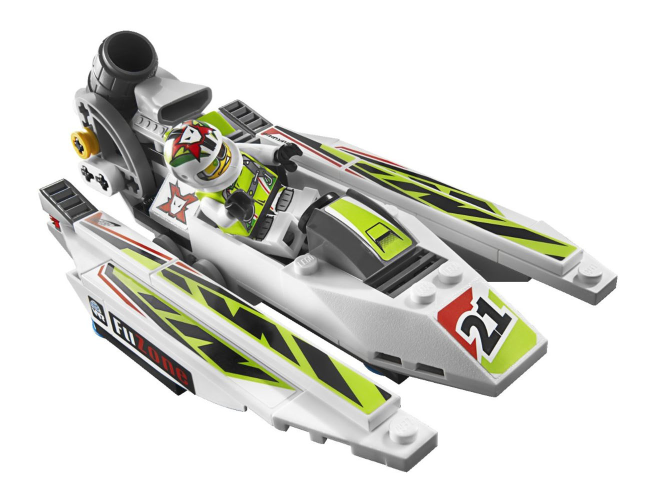 LEGO World Racers 8897 pas cher - Course en pleine mer