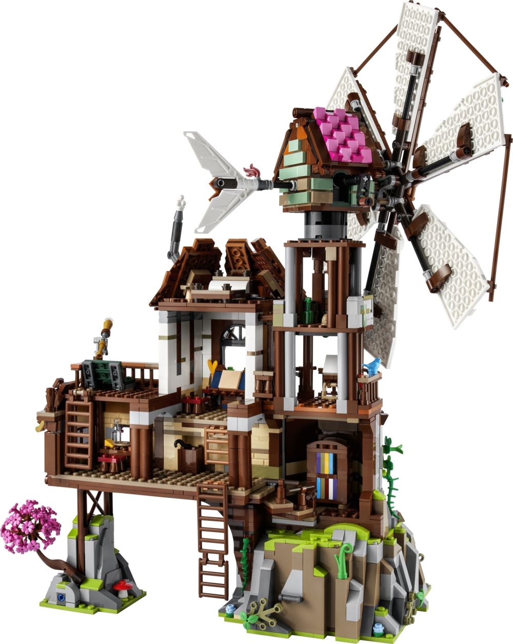 LEGO Bricklink 910003 pas cher, Le moulin de la montagne