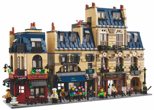 LEGO Bricklink 910032 pas cher, Rue parisienne