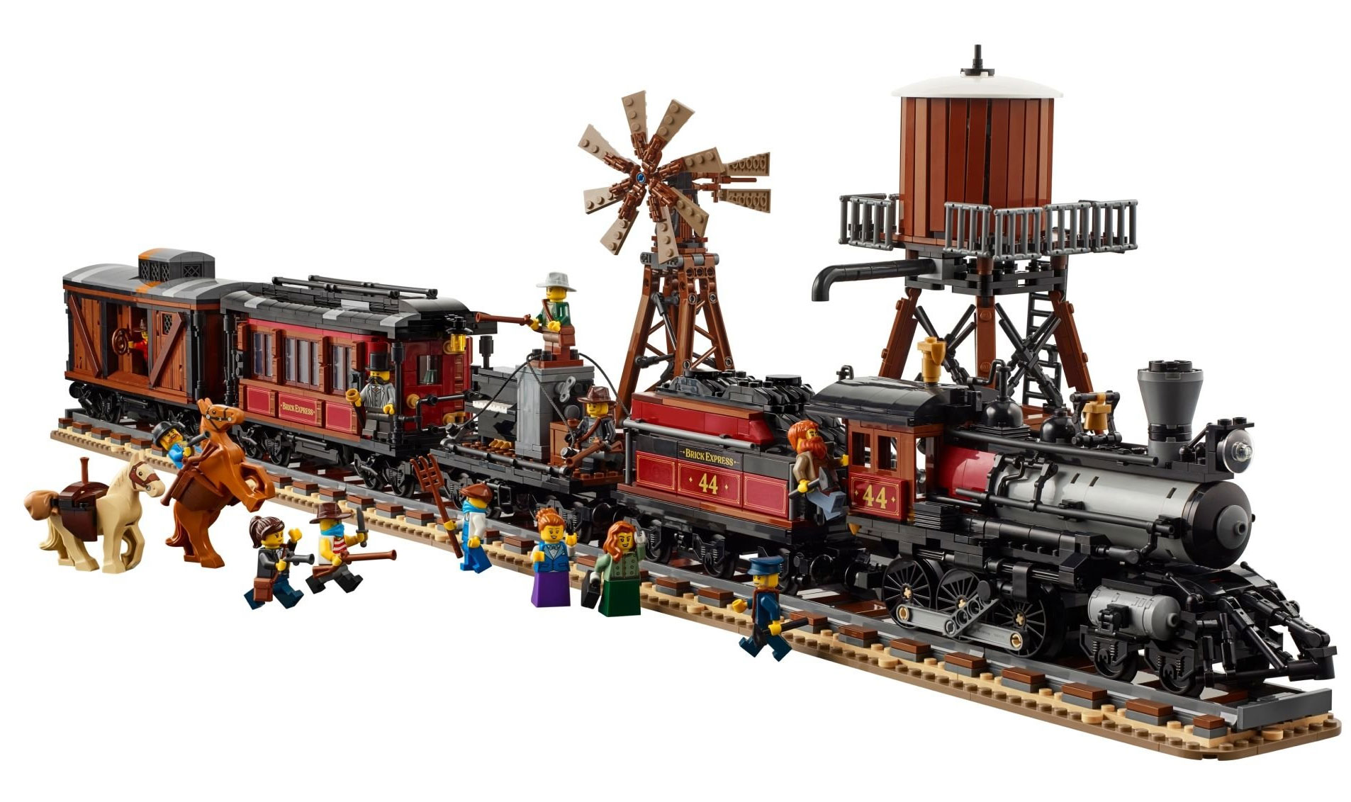 LEGO Bricklink 910044 pas cher, Train du Far West