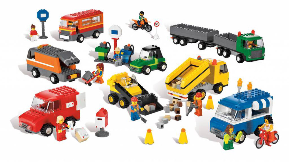 LEGO Education 9333 pas cher, Les véhicules