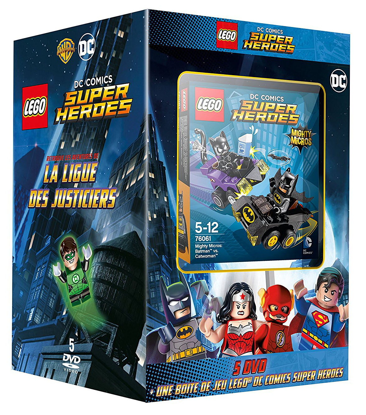 LEGO Vidéos & DVD CDVDLDCSHEL pas cher, Coffret DVD LEGO DC Comics ...
