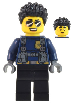 LEGO Minifigurines CTY1042 pas cher, Agent de Police