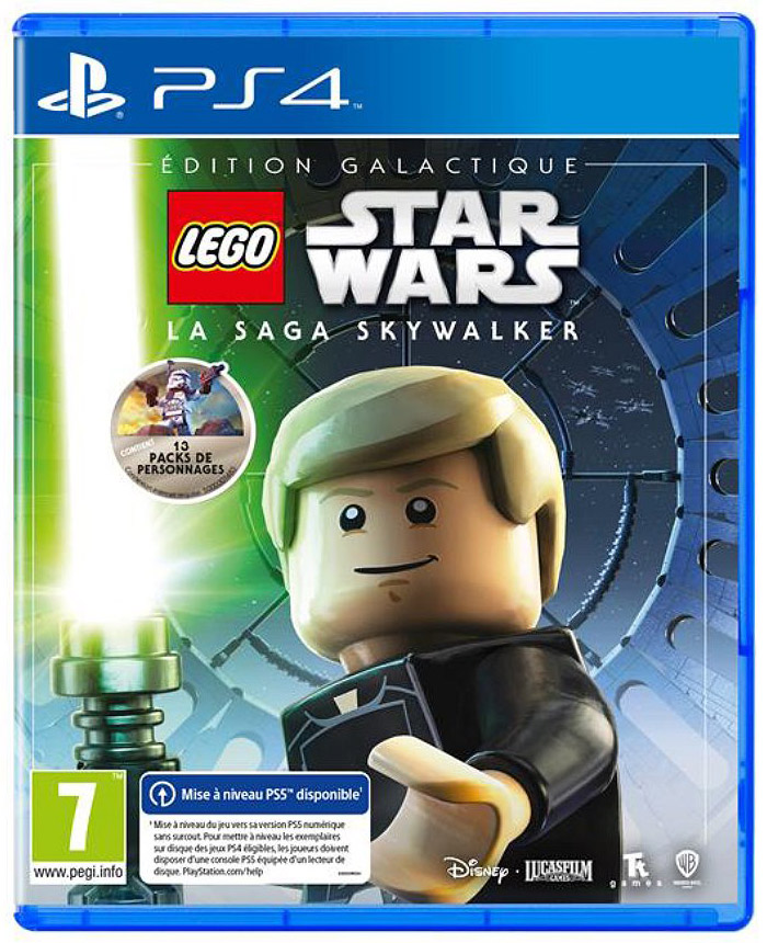 LEGO Jeux vidéo PS4-LSS-EG pas cher, LEGO Star Wars La Saga Skywalker Edition Galactique - PS4