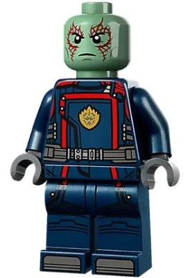 LEGO Minifigurines SH0879 pas cher, Drax