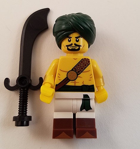 Le détail de la série 16 LEGO Minifigures 71013