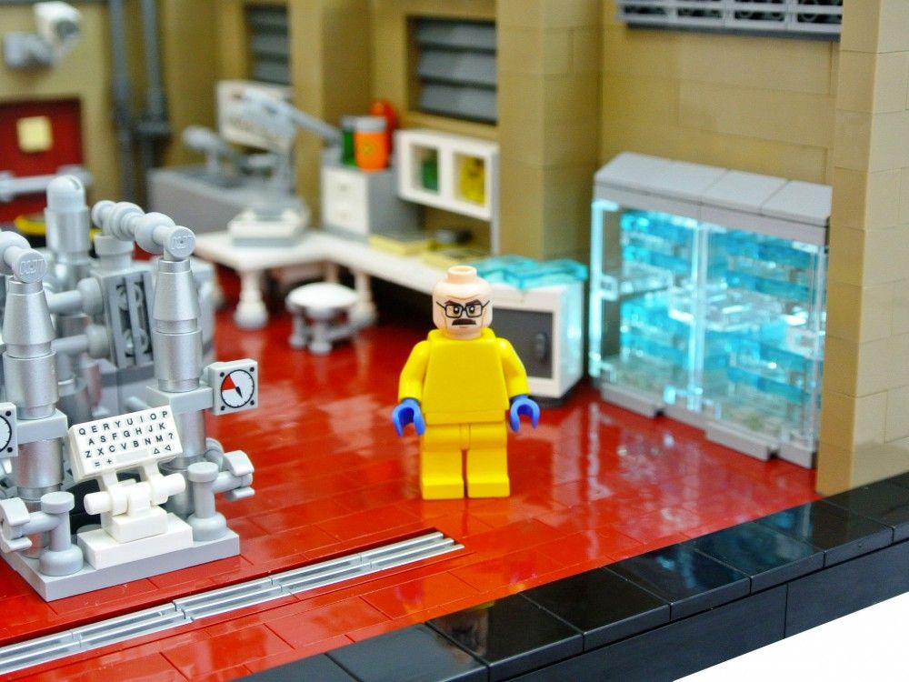 Le labo d'amphet de Breaking Bad en LEGO