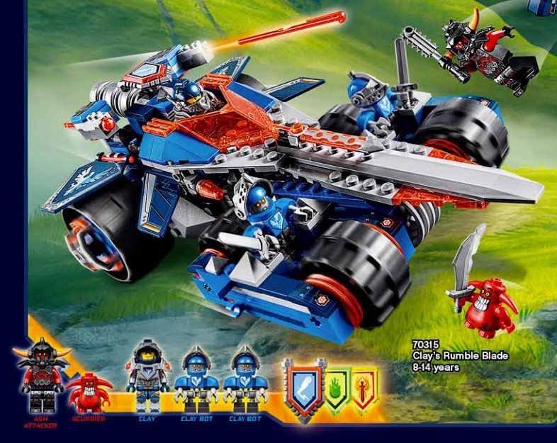 Nouveautés LEGO Nexo Knights 2016