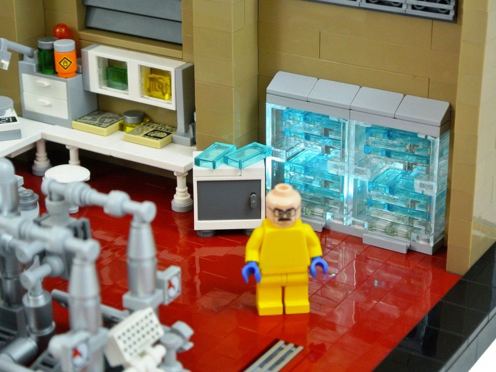 Le labo d'amphet de Breaking Bad en LEGO